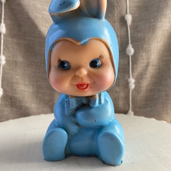 Tinkle Toy | Other | Vintage 95s Tinkle Toy 22 Baby Bunny Squeaker Toy ...